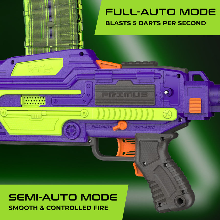 Dart Zone Nitroshot™ Primus Foam Dart Blaster - Ages 8+ – Dart Zone ...